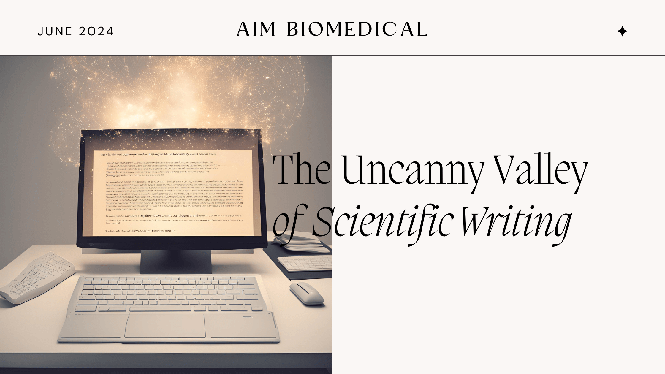 The Uncanny Valley of Scientific Writing - GenAI in the Wild • AIM ...